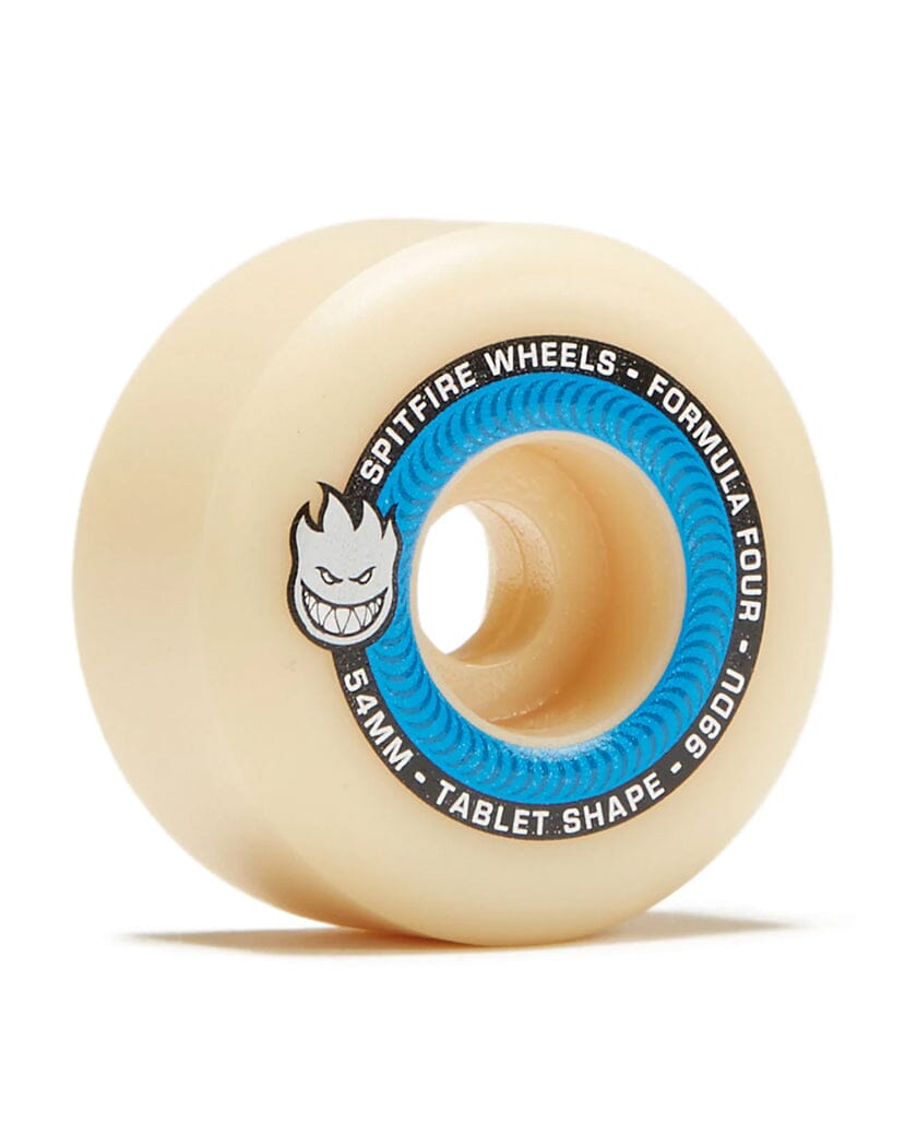 SPITFIRE FORMULA FOUR TABLETS 54MM 99D (Set of 4 skateboard wheels ...
