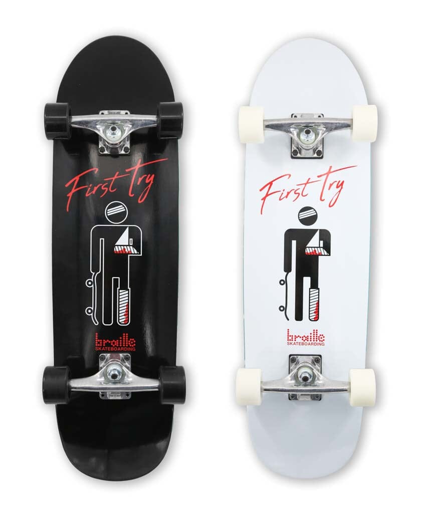 Broken Arm First Try Cruiser – Braille Skateboarding